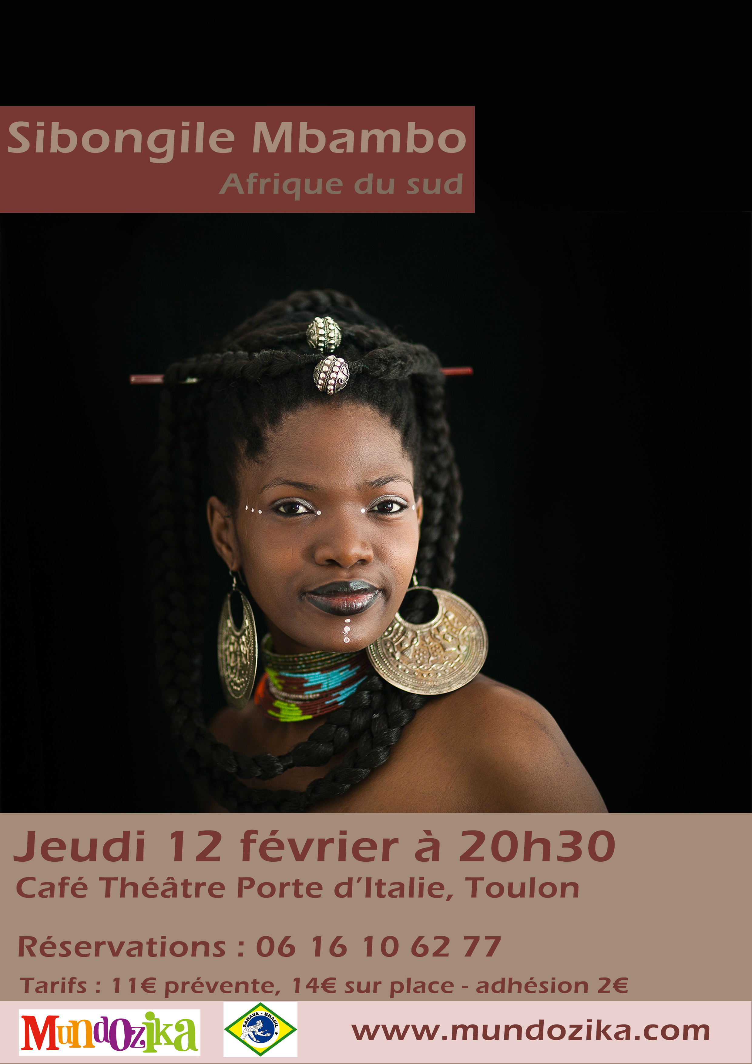 Sibongile Mbambo - 12/02/2015 - Toulon - Frequence-sud.fr