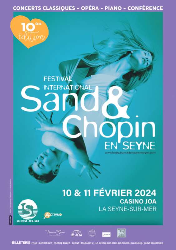 Festival Sand & Chopin en Seyne - Du 10/02/2024 au 11/02/2024 - La Seyne-sur-Mer - Frequence-sud.fr