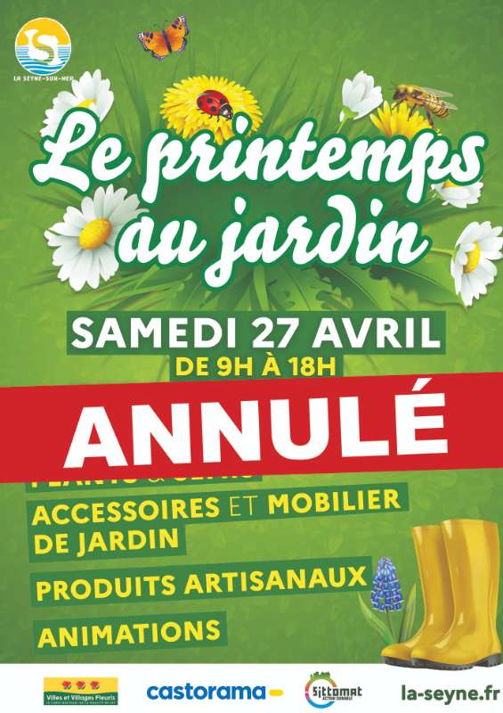 La Seyne sur Mer : Le printemps au jardin annulé en raison des mauvaises conditions ...