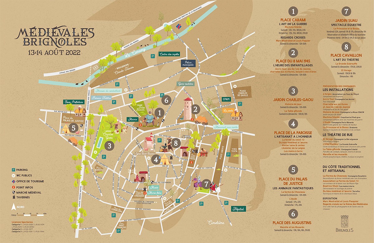 Les Médiévales de Brignoles, découvrez le programme complet - Du 13/08 ...